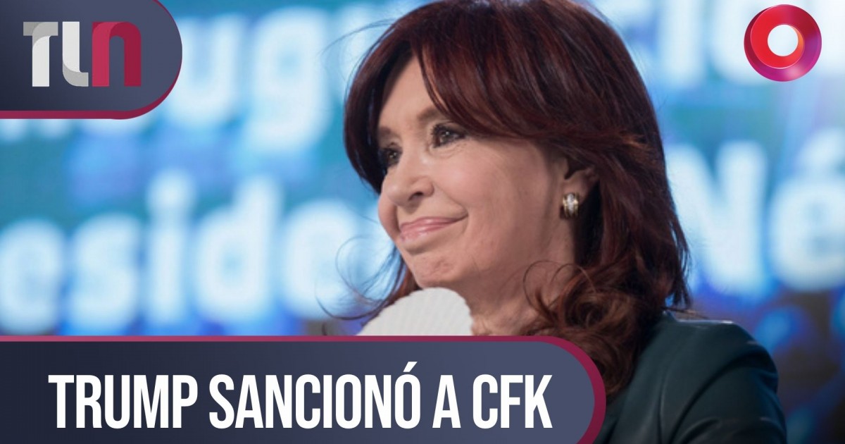 Trump sancionó a CFK | Canal 9